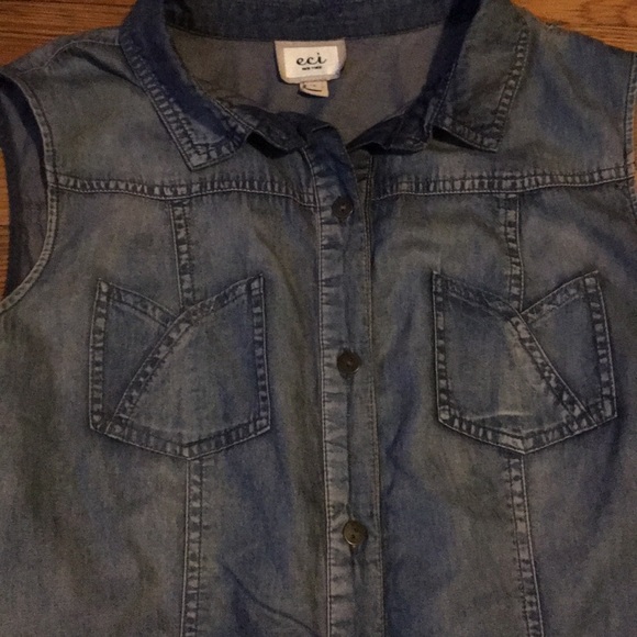 ECI | Dresses | Eci New York Denim Dress | Poshmark